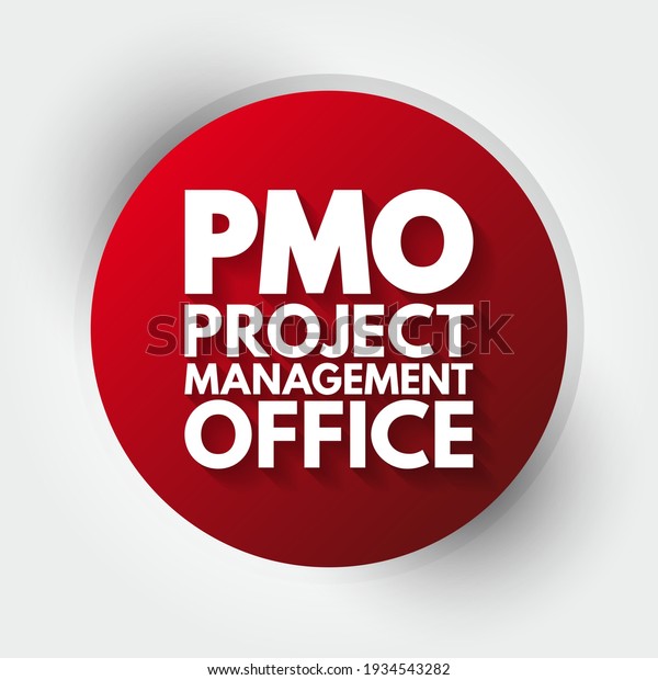 Pmo Project Management Office Acronym Business Stock Vector (Royalty ...