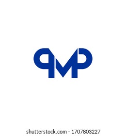 Pmp Letter Original Monogram Logo Design Stock Vector (Royalty Free ...