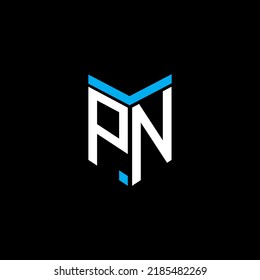 Pn Letter Logo Creative Design Vector Stock Vector (Royalty Free ...
