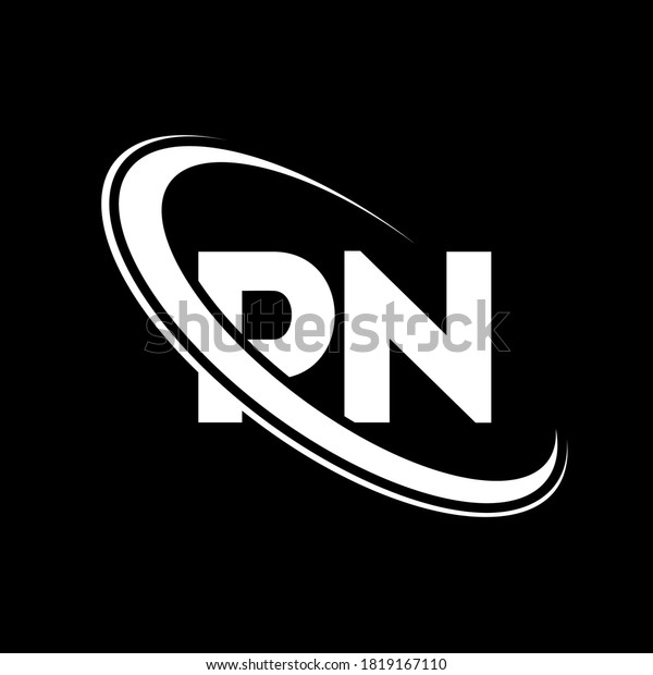 Pn Logo P N Design White Stock Vector (Royalty Free) 1819167110 ...