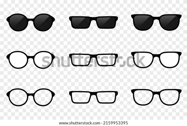 Gafas vectoriales PNG. Gafas de sol: vector de stock (libre de regalías ...