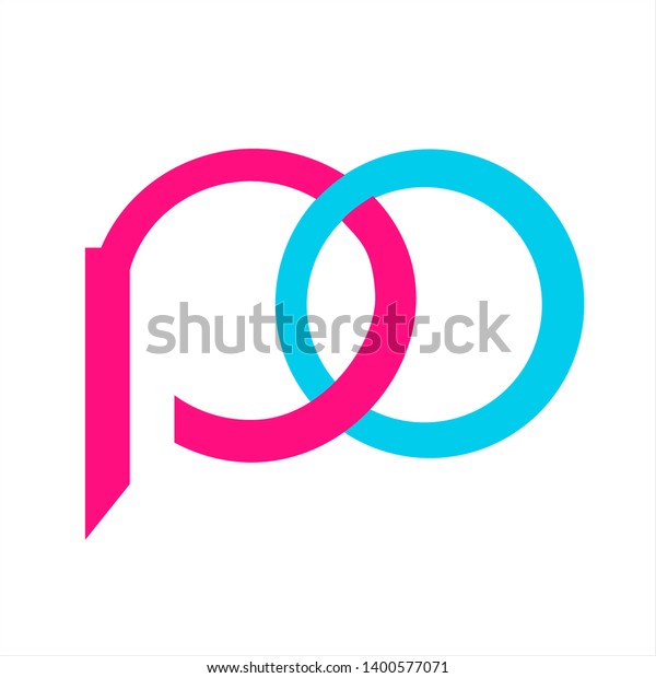 Po Letters Creative Unique Logo Icon Stock Vector (Royalty Free ...