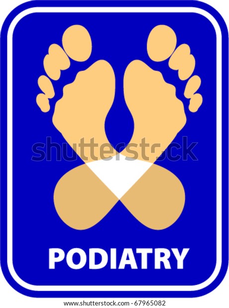 Podiatry Sign Stock Vector (Royalty Free) 67965082