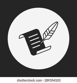 Poetry Icon Stock Vector (Royalty Free) 451039042 | Shutterstock