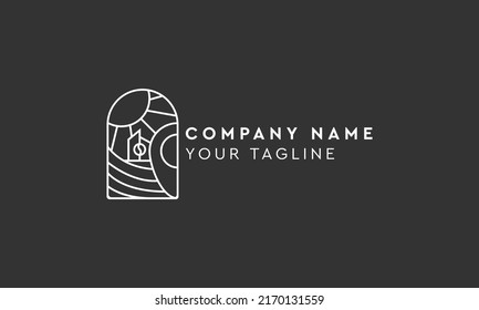 Point Cafe Logo Design Modern Minimalist Stock Vector (Royalty Free ...