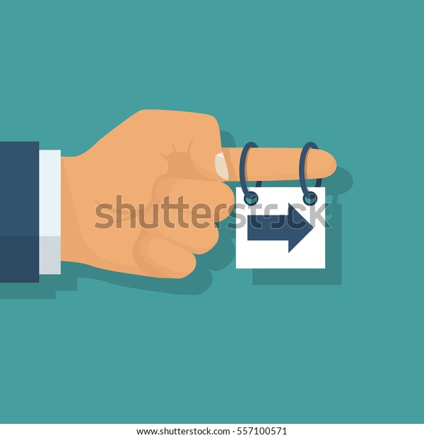 Point Finger Sign Arrow Direction Hand Stock Vector (Royalty Free ...