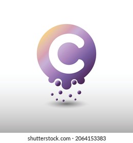 Point Letter C Logo C Letter Stock Vector (Royalty Free) 2064153383 ...