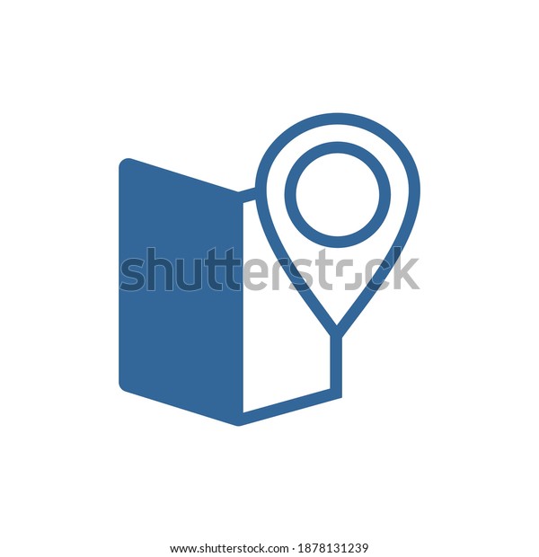 Point Maps Logo Design Vector Template Stock Vector (Royalty Free ...
