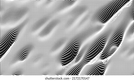 Point Wave Noise Texture Abstract Dot Stock Vector (Royalty Free ...
