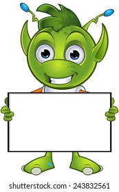 Pointy Eared Alien Character Stock Vector (Royalty Free) 243832558 ...
