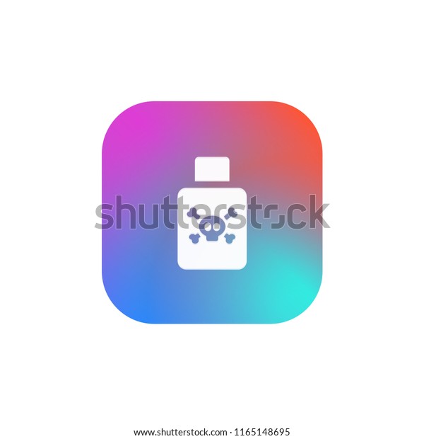 Poison App Icon Stock Vector (Royalty Free) 1165148695 | Shutterstock