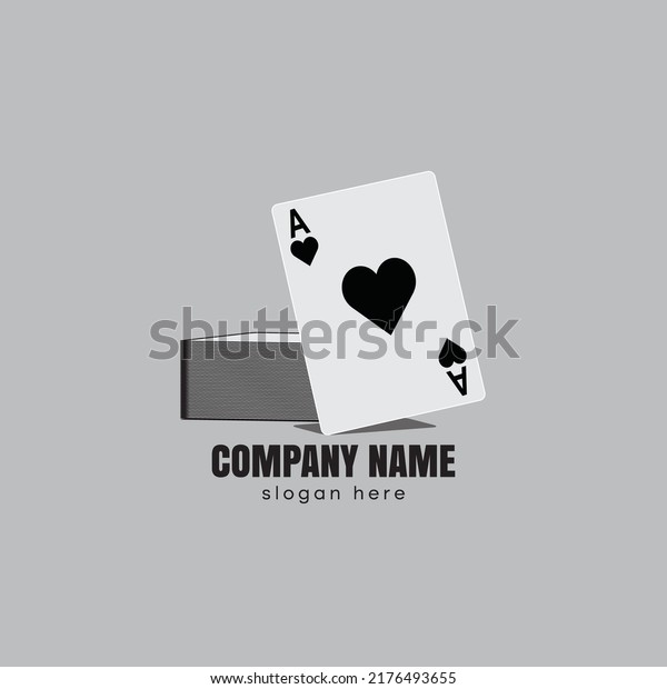 Poker Card Vector Illustration Isolated On Stock Vector (Royalty Free ...