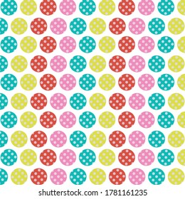 Poker Dots Colorful Background Pattern Stock Vector (Royalty Free ...