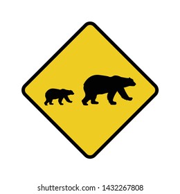 Polar Bear White Bear Zone Stock Vector (Royalty Free) 1432267808 ...