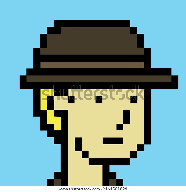 Police 8bit Pixel Art Graphic Design: เวกเตอร์สต็อก (ปลอดค่าลิขสิทธิ์ ...