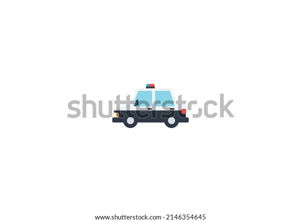 경찰차 벡터 외진 이모티콘 폴리스카 아이콘 스톡 벡터(로열티 프리) 2146354645 | Shutterstock