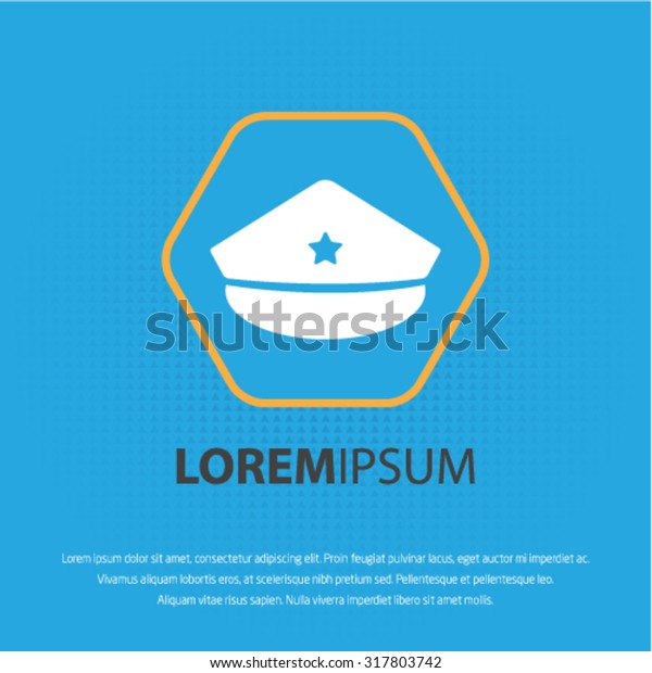 Police Cup Vector Icon Web Mobile Stock Vector (Royalty Free) 317803742 ...