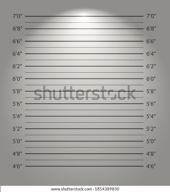 Police Lineup Mugshot Background: vetor stock (livre de direitos ...