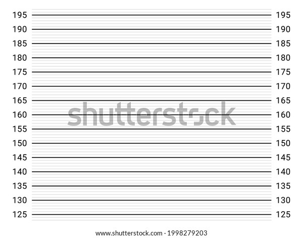 Police Mugshot Background Persons Height Measuring: Vector có sẵn (miễn ...