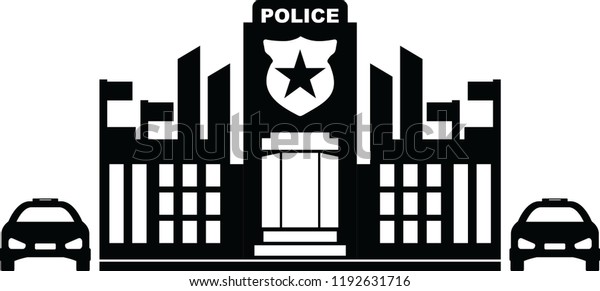 Police Office Icon Stock Vector (Royalty Free) 1192631716 | Shutterstock