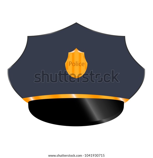 Police Officer Cap Vector Illustration Stock Vector (Royalty Free ...