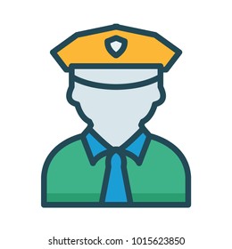 Police Officer Security Stock Vector (Royalty Free) 1015623850 ...