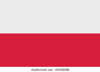 Polish Flag Stock Vector (Royalty Free) 645306988 | Shutterstock