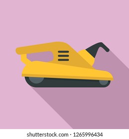 Polish Machine Icon Flat Illustration Polish Stock Vector (Royalty Free ...