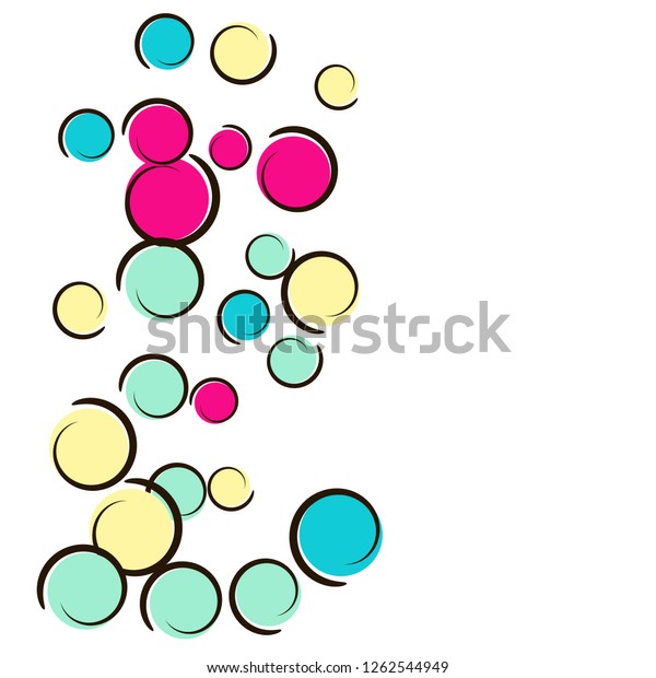 Polka Dot Background Comic Pop Art Stock Vector (Royalty Free ...