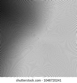 Polka Dot Halftone Pattern Gradient Dots Stock Vector (Royalty Free ...