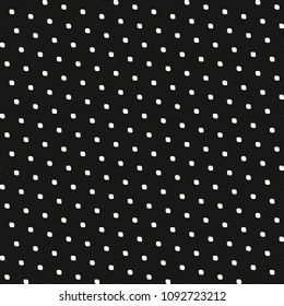 Polka Dot Seamless Pattern Simple Minimalist Stock Vector (Royalty Free ...