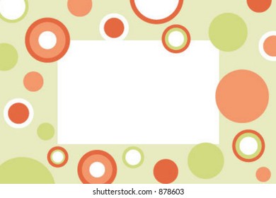 Polka Dots Photo Frame Stock Vector (Royalty Free) 878603 | Shutterstock