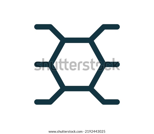Polyester Icon Polyester Fabric Symbol Synthetic Stock Vector (Royalty ...