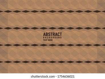Polygon Abstract On Brown Background Light Stock Vector (Royalty Free) 1754636021 | Shutterstock