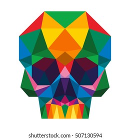 3,521 Skull polygon Images, Stock Photos & Vectors | Shutterstock