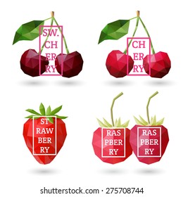 2,587 Cherry Polygon Images, Stock Photos & Vectors | Shutterstock