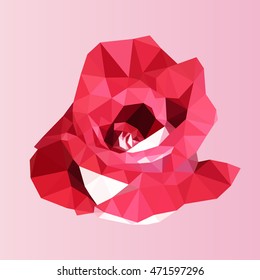 4,867 Low Poly Rose Images, Stock Photos & Vectors | Shutterstock