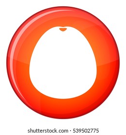 Pomelo Icon Red Circle Isolated On Stock Vector (Royalty Free ...