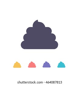 Poo Icon Vector Illustration Stock Vector (Royalty Free) 464087813 ...