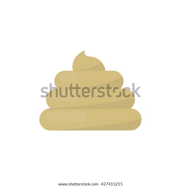 Poo Icon Vector Illustration Stock Vector (Royalty Free) 427415215 ...
