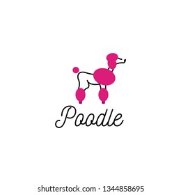 Poodle Logo Design Dog Logo Stock Vector (Royalty Free) 1344858695 ...