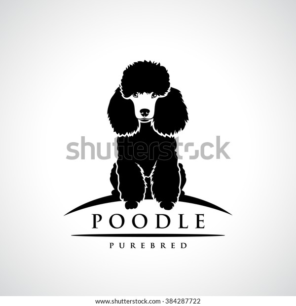Poodle Symbol Vector Illustration Stock Vector (Royalty Free) 384287722