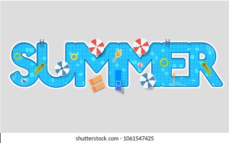 2,221 Swimming Pool Font Images, Stock Photos & Vectors | Shutterstock