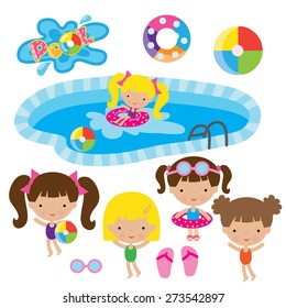 Pool Vector Illustration Stock Vector (Royalty Free) 273542897 ...