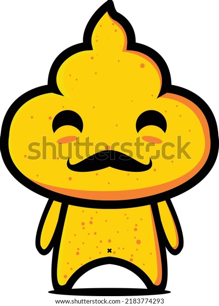 Poop Vector Isolated On White Backgroundshit Stock Vector (Royalty Free ...