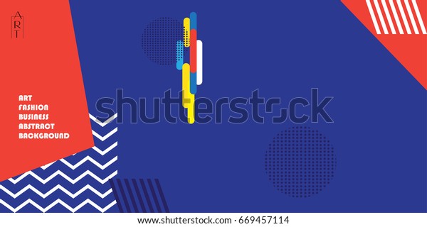 Pop Art Abstract Backgrounds Modern Art Stock Vector (Royalty Free ...