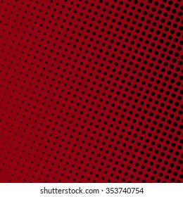 Pop Art Background Background Black Dots Stock Vector (Royalty Free ...