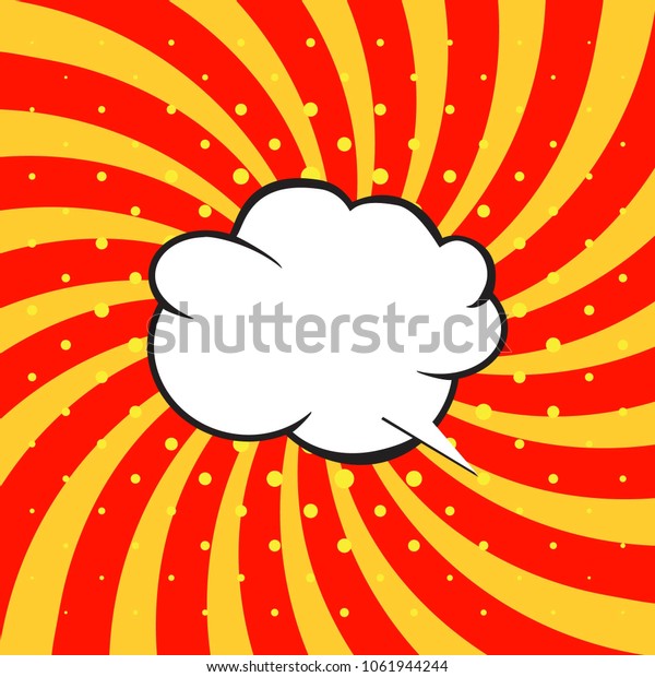 Pop Art Background Bright Animated Background Stock Vector (Royalty ...