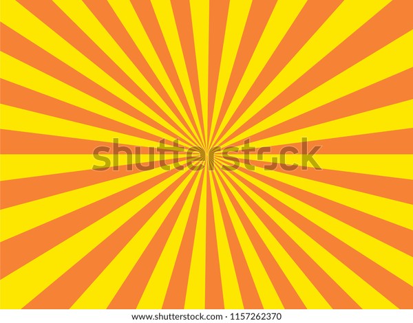 Pop Art Background Radial Lines Stock Vector (Royalty Free) 1157262370 ...