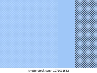 Pop Art Blue Dots Background Vector Stock Vector (Royalty Free ...